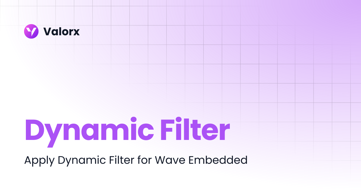Dynamic Filter | Wave | Valorx